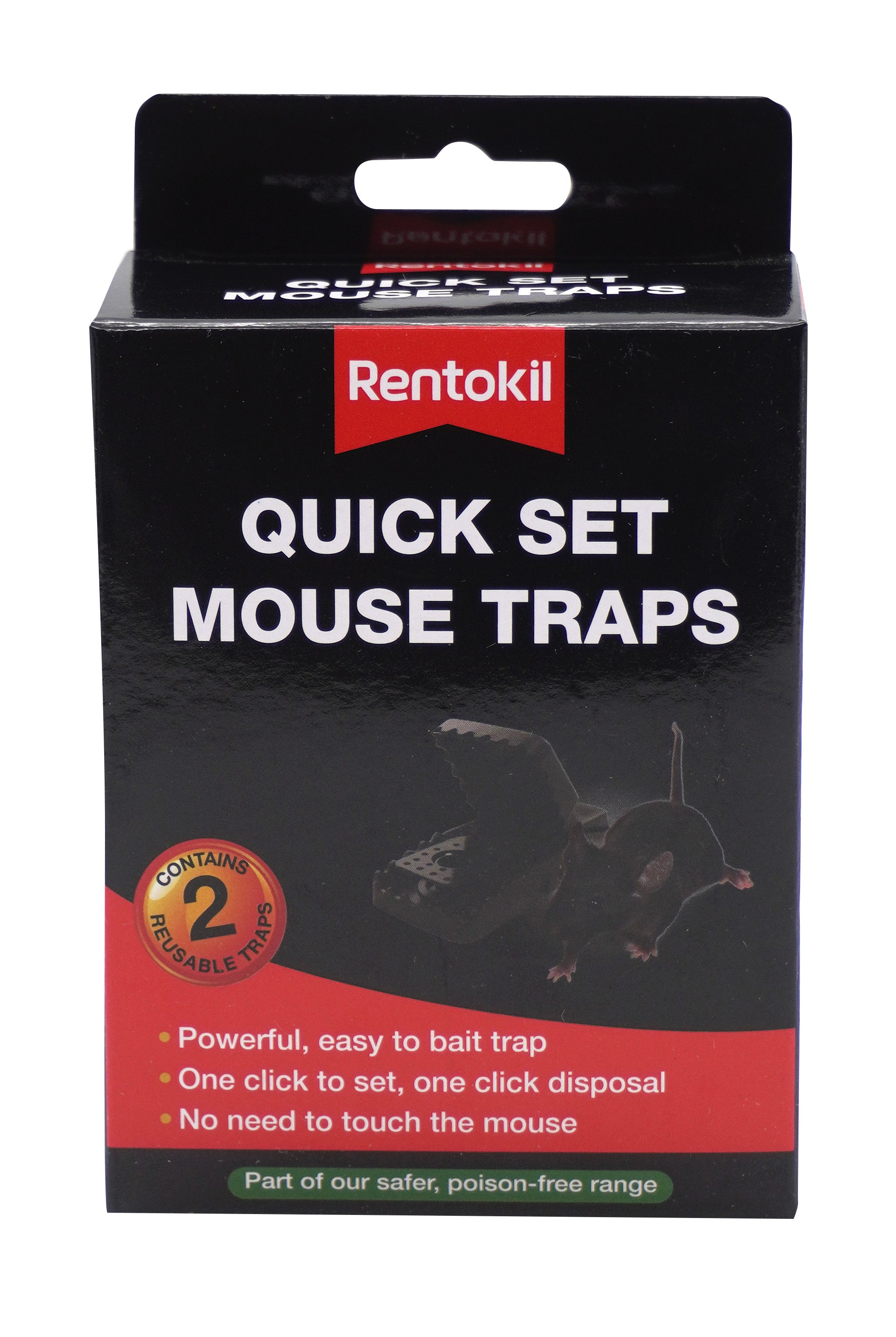 Rentokil Quick Set Mouse Traps - Twin Pack – Phairs
